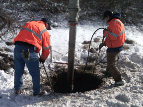 Cold Weather & Frozen Ground Digging with Hydro Excavation